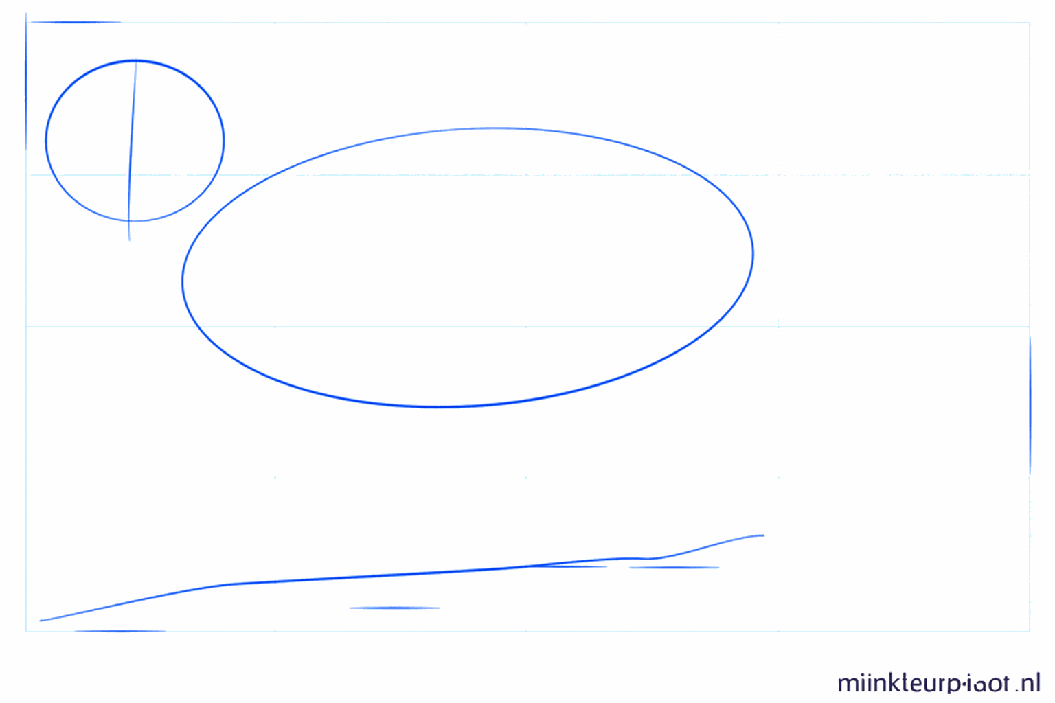 Drawing a baby cougar: Step-by-step drawing lesson for kids